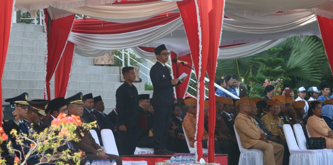 Penjabat Gubernur NTT menjadi Inspektur Upacara pada Peringatan Hari ...